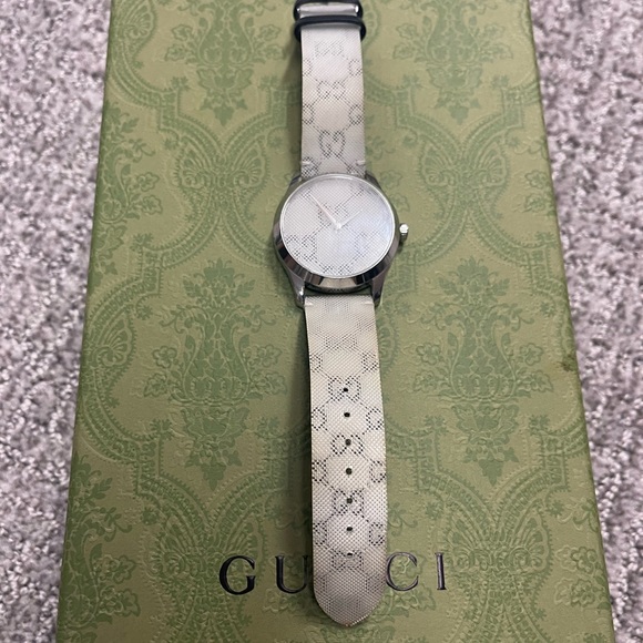 Gucci | Accessories | Gucci Gtimeless Floating Gg Steel Watch | Poshmark